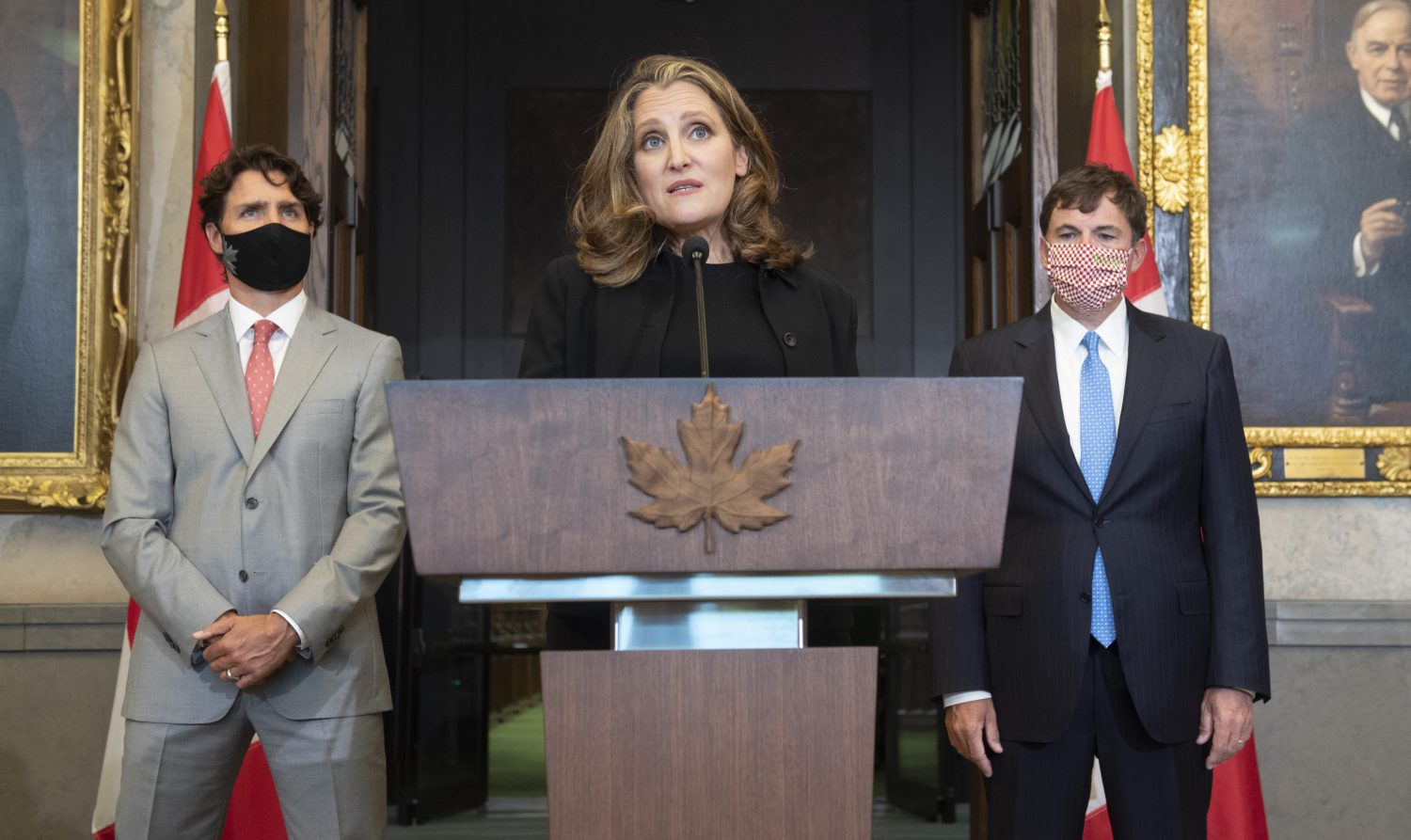 Deputy Prime Minister and Minister of Finance Chrystia Freeland speaks ... Deputy Prime Minister and Minister of Finance Chrystia Freeland speaks ...