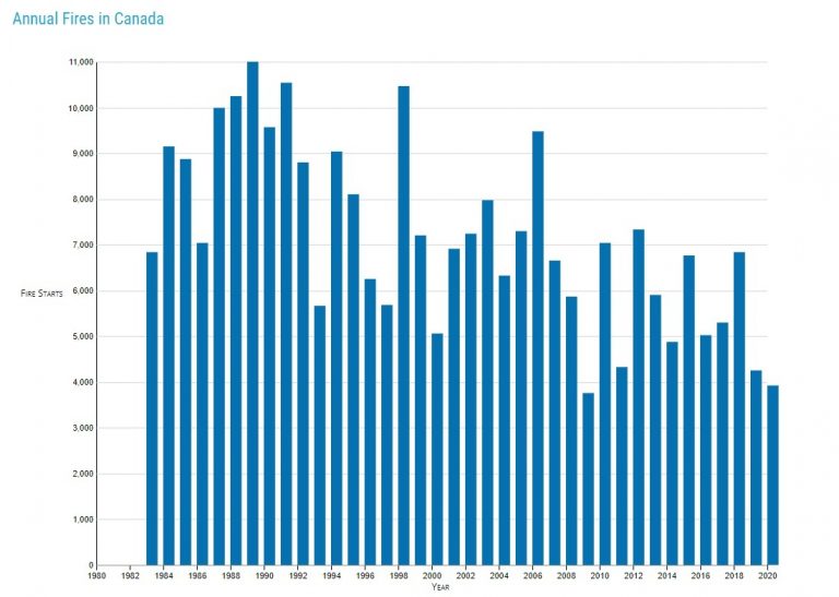 Study says Canadian forest fires have declined since 1989 peak – RCI ...